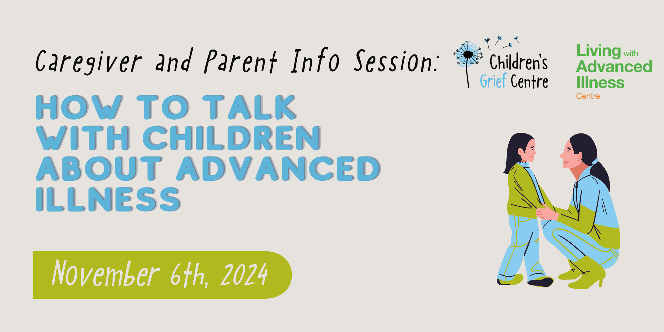 Caregiver & Parent Info Sessions - www.hospicecalgary.ca